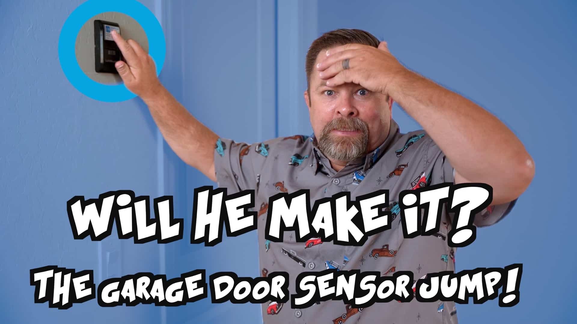 Jumping Over the Garage Door Sensors - BlueFox Garage Doors